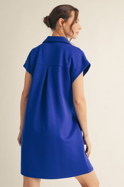 Royal Easy Dress – Sapphire On Spring